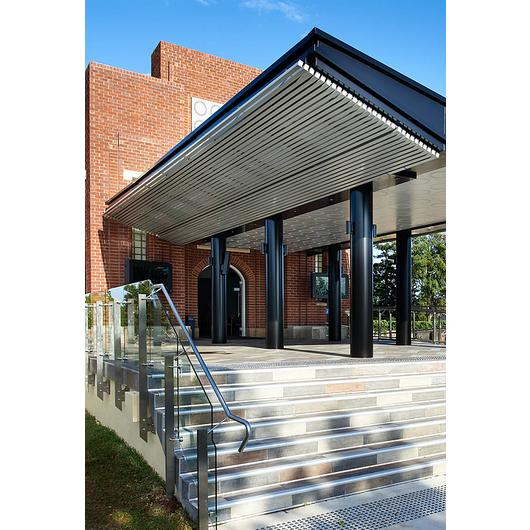 Timber Batten Ceiling in All Souls Chapel from Sculptform