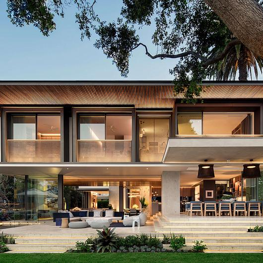 Gallery of Timber Battens in Double Bay House - 2