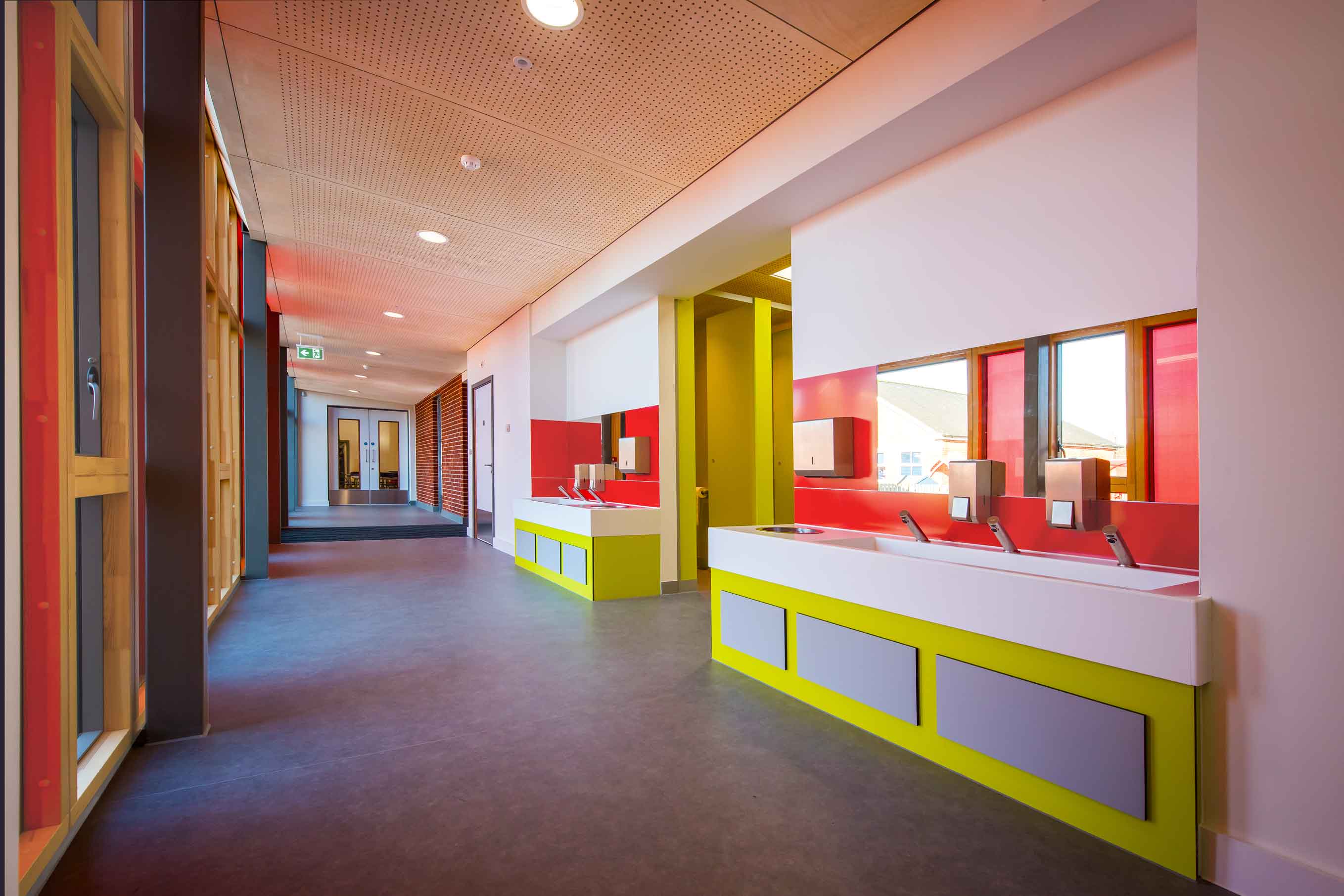 Gallery of Translucent Building Elements in Downton Primary School - 11