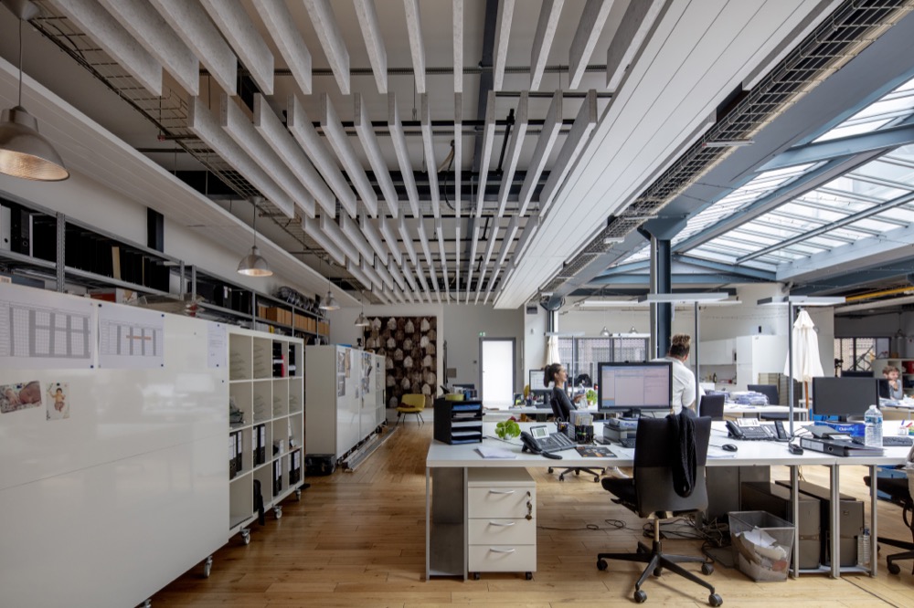 Gallery of Acoustic Ceilings – HeartFelt® Baffle Ceiling System - 3