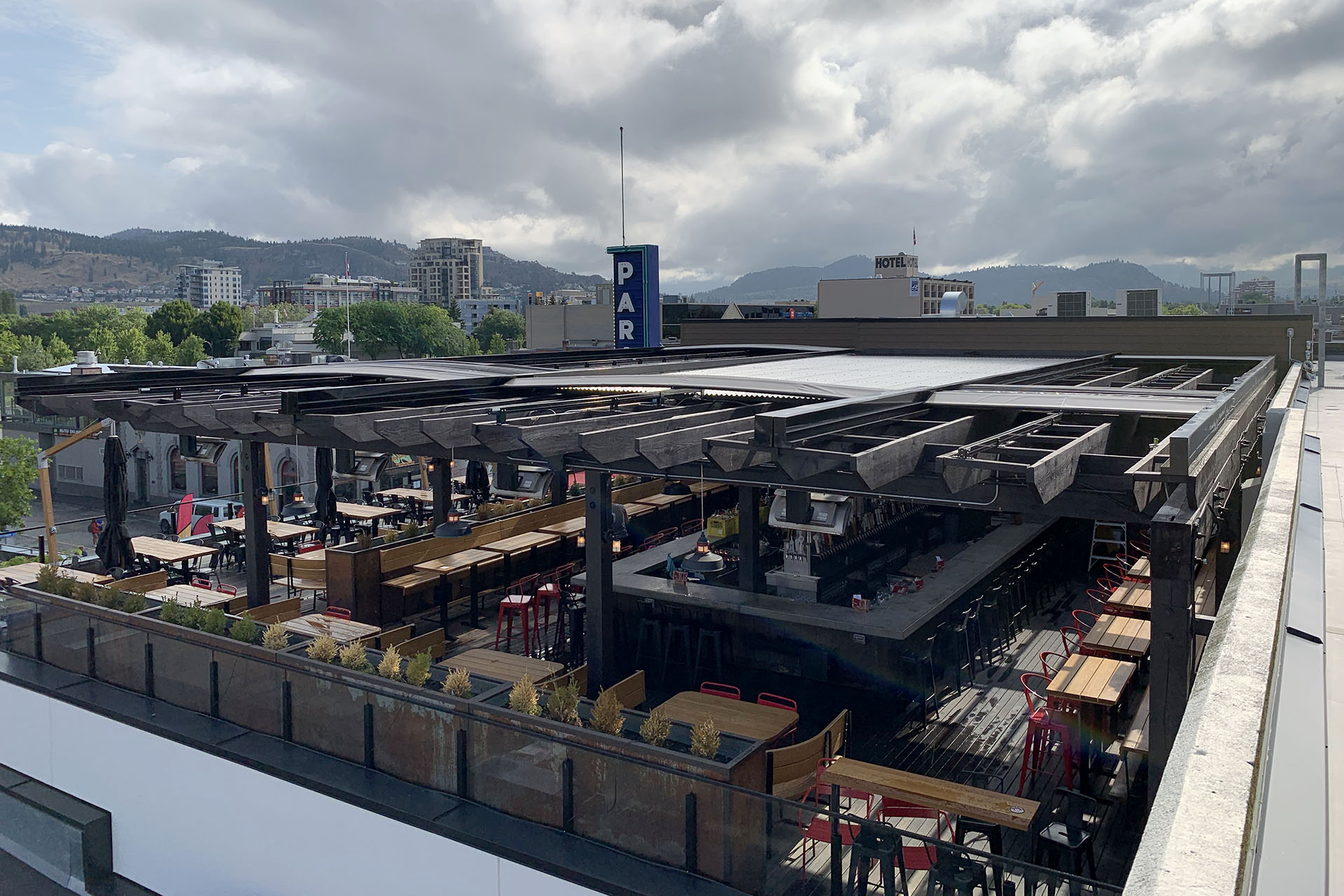 Gallery of Retractable Outdoor Roof - 11