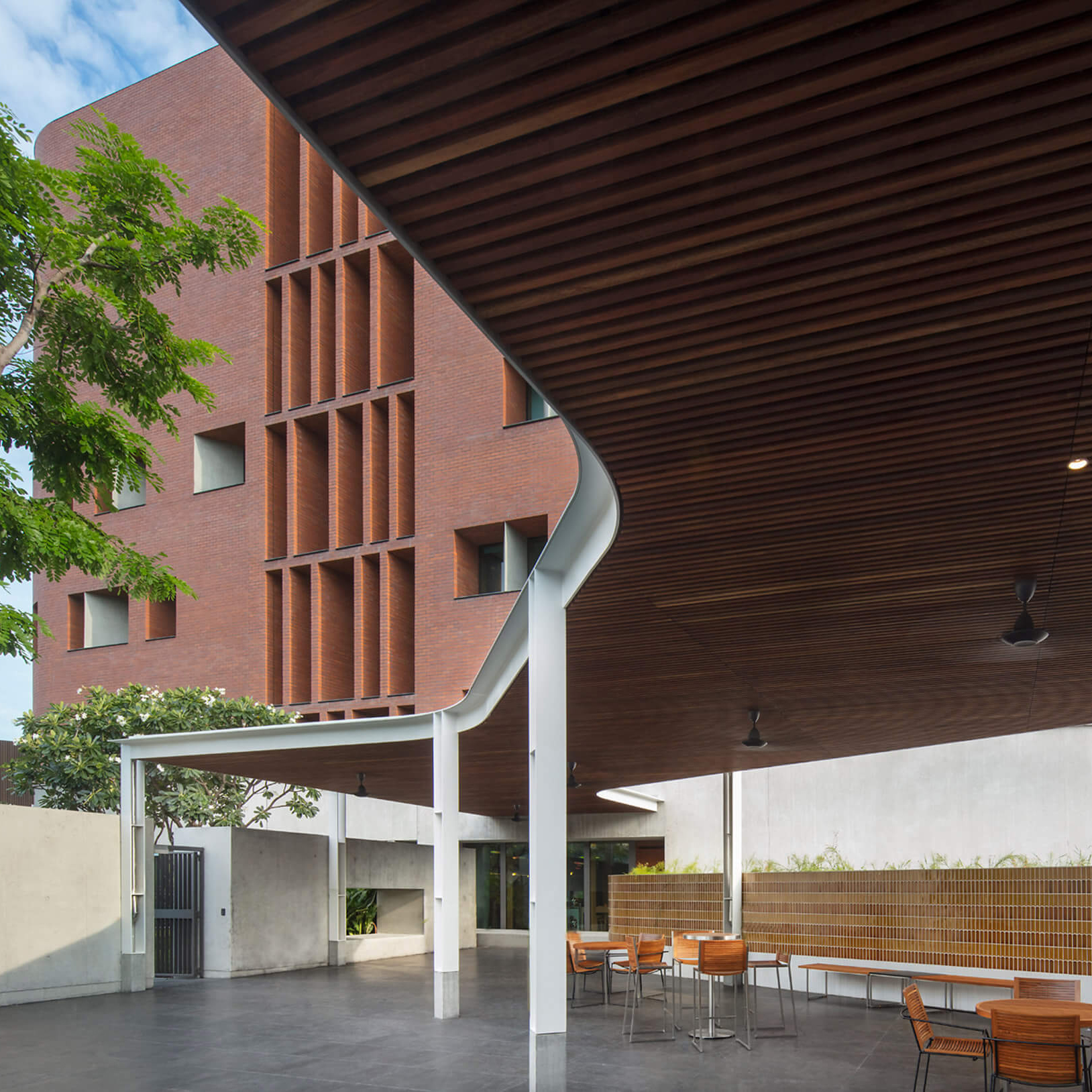 Gallery of Click-on Battens in Australian Embassy Bangkok - 2