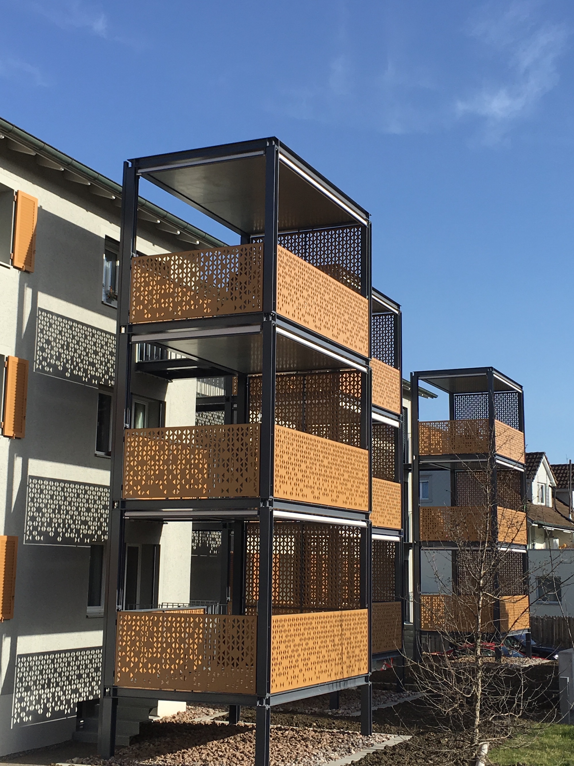 Gallery of Balcony Balustrades - 18