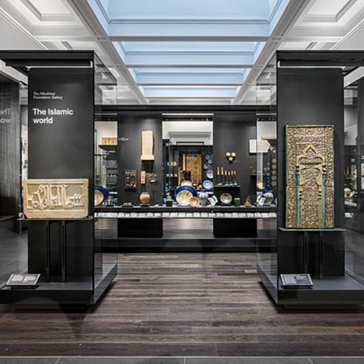 Display Cases in The Albukhary Gallery from Goppion