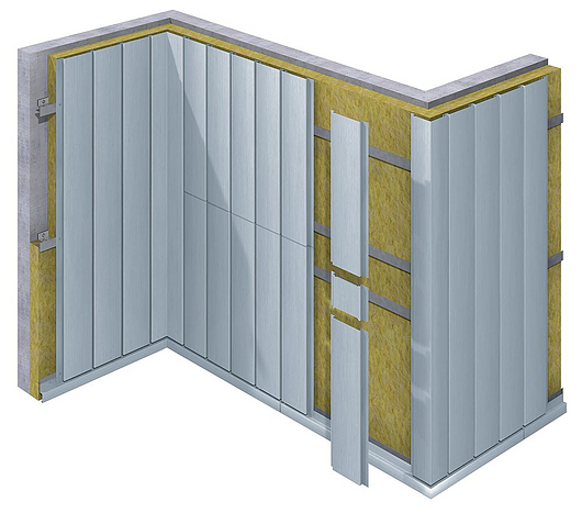 Panel Systems - Reveal Panel from RHEINZINK