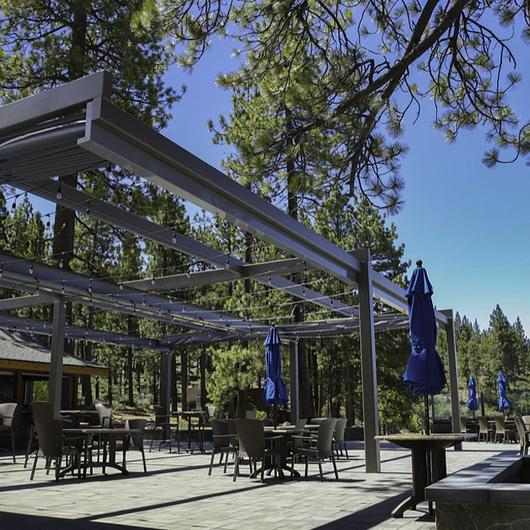 Gallery of Retractable Canopies - Round Hill Pines Resort - 10