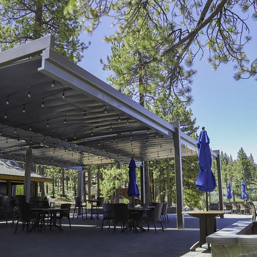 Gallery of Retractable Canopies - Round Hill Pines Resort - 9