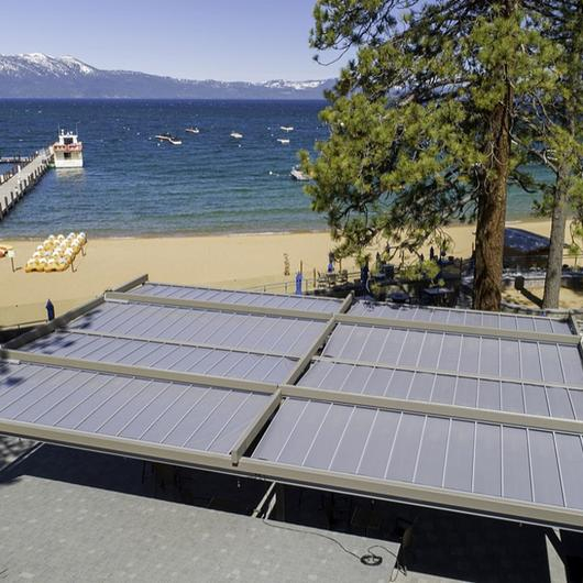 Retractable Canopies - Round Hill Pines Resort from ShadeFX