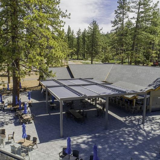 Gallery of Retractable Canopies - Round Hill Pines Resort - 11