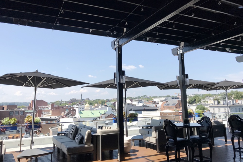 Gallery of Retractable Outdoor Roofs - The Graham Rooftop - 1