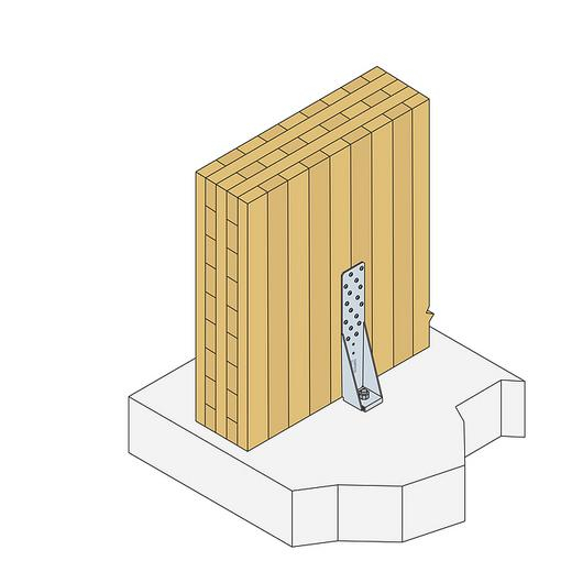 Conectores de tensión - holdowns para paneles CLT de Simpson Strong Tie