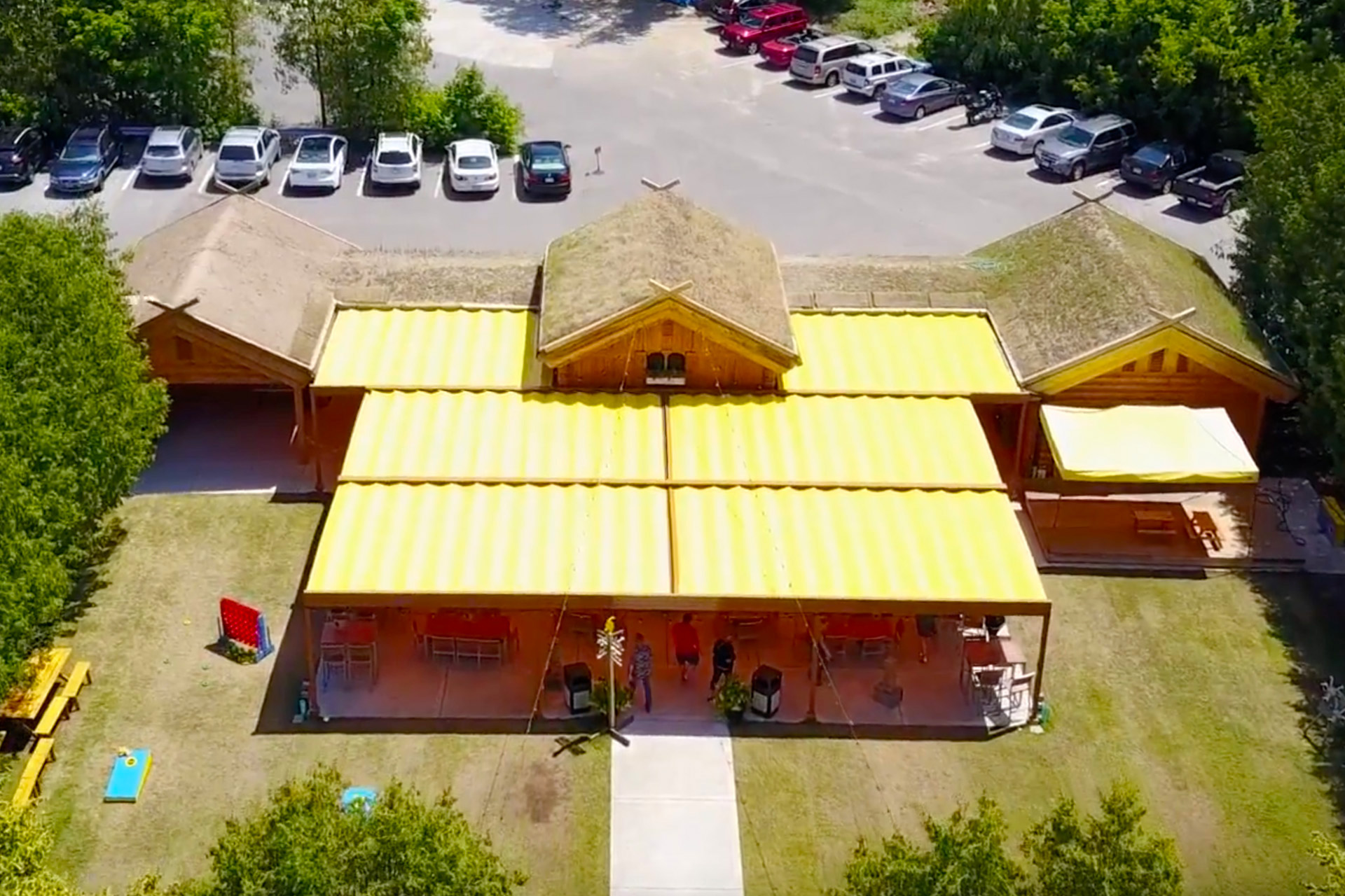 Gallery of Outdoor Roofs, Attached Structure - Al Johnson's Stabbur ...