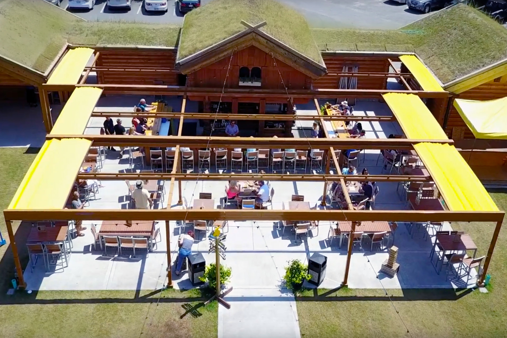 Gallery of Outdoor Roofs, Attached Structure - Al Johnson's Stabbur ...