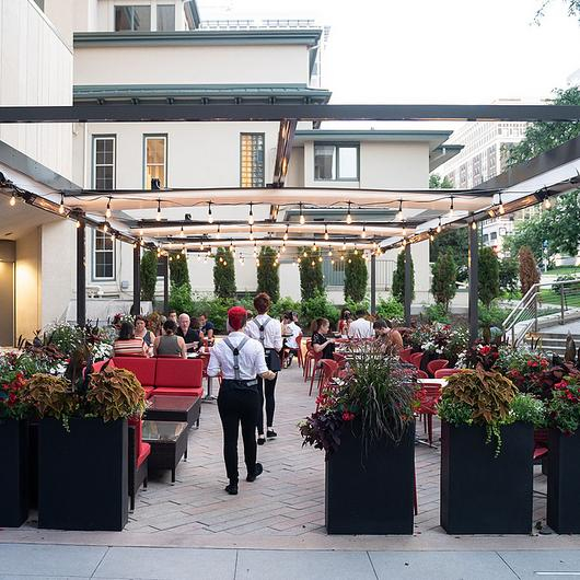 Gallery of Retractable Canopies, Custom Structure - RED Madison - 3