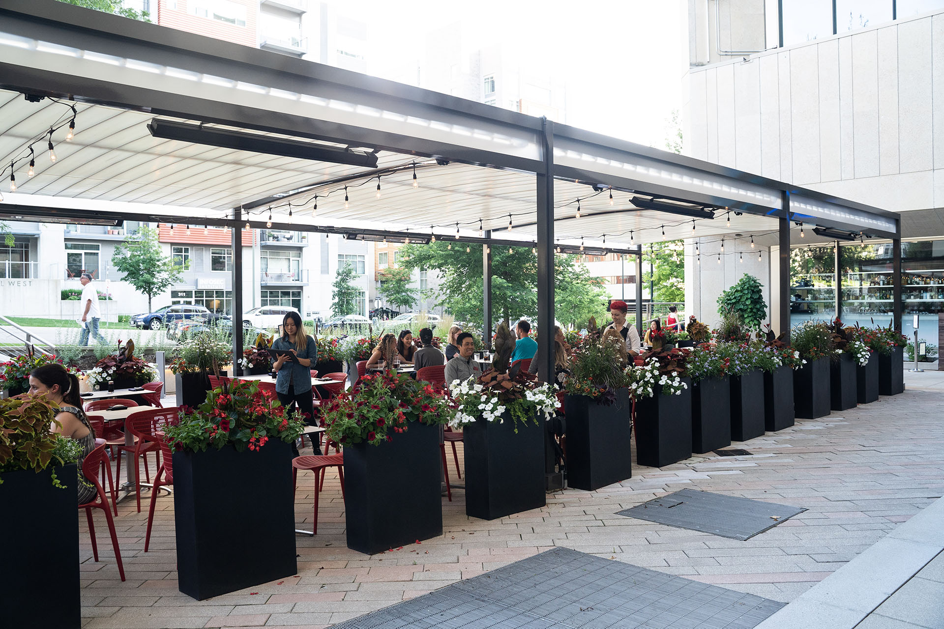 Gallery of Retractable Canopies, Custom Structure - RED Madison - 4