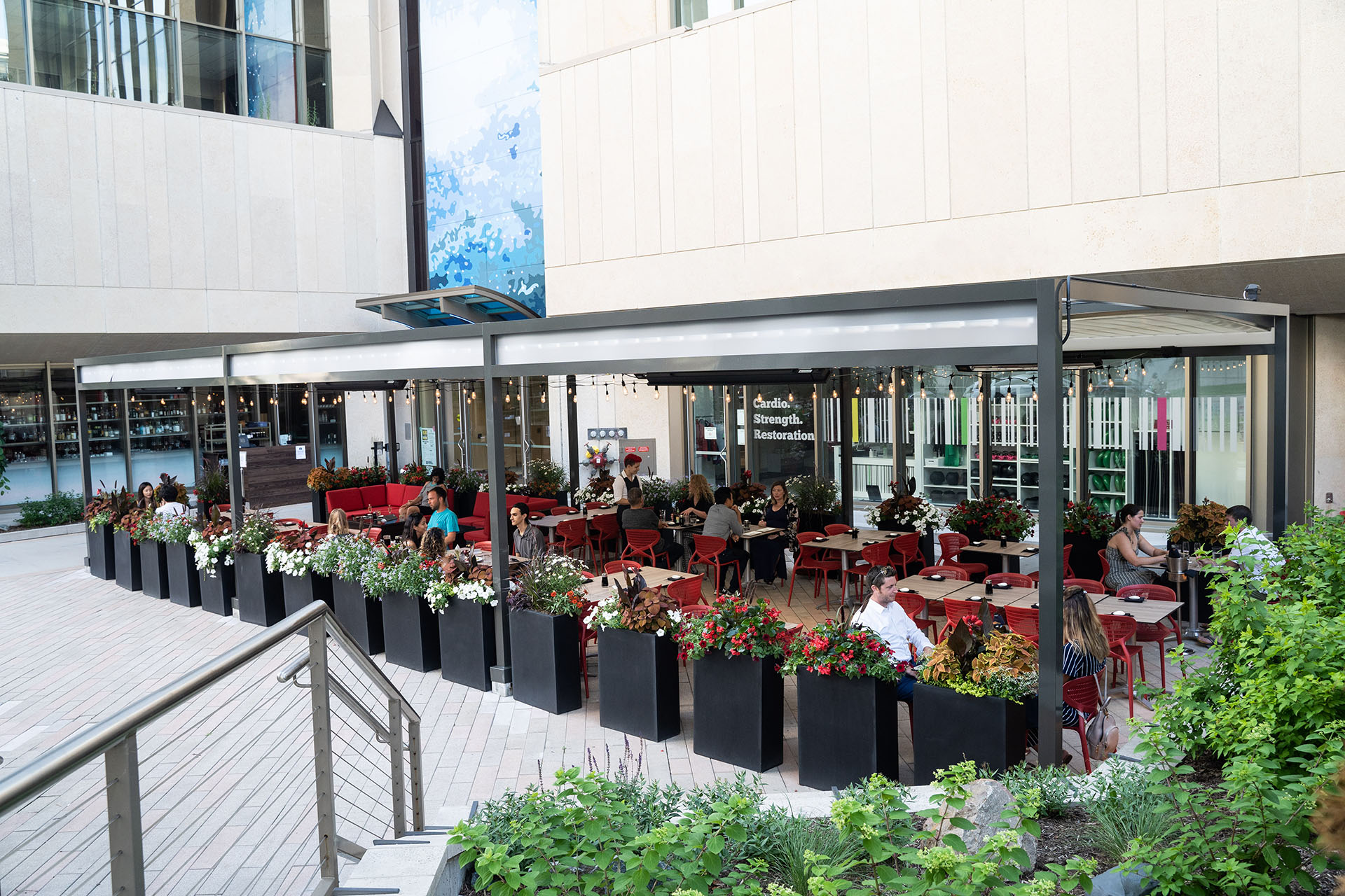 Gallery of Retractable Canopies, Custom Structure - RED Madison - 5