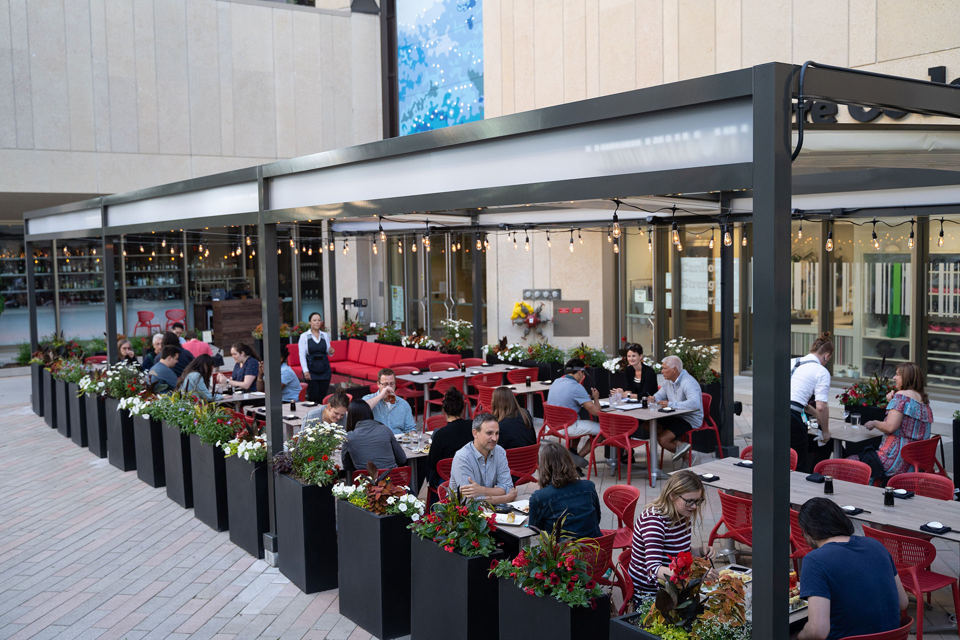 Gallery of Retractable Canopies, Custom Structure - RED Madison - 6
