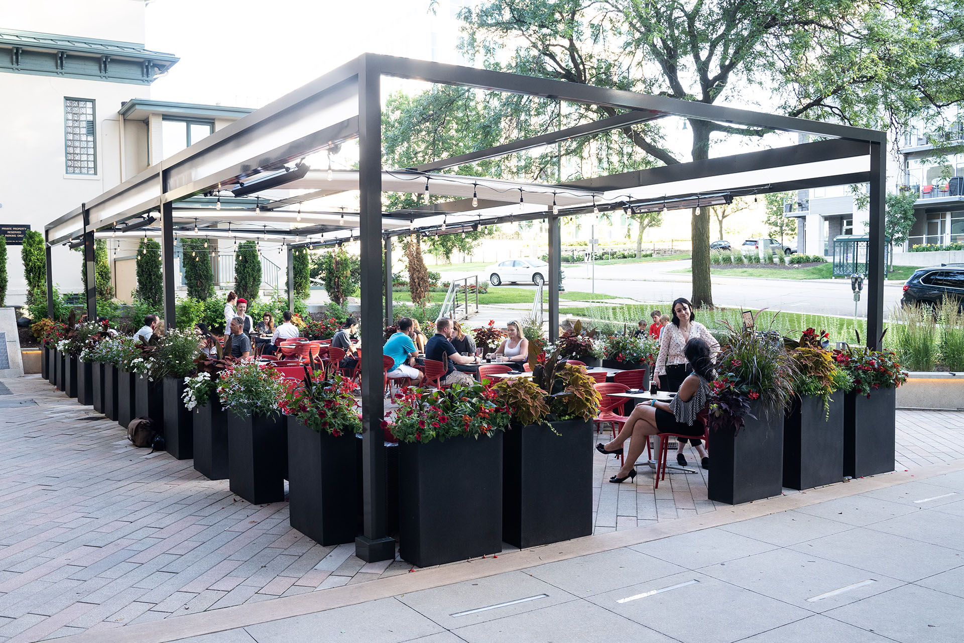 Gallery of Retractable Canopies, Custom Structure - RED Madison - 7