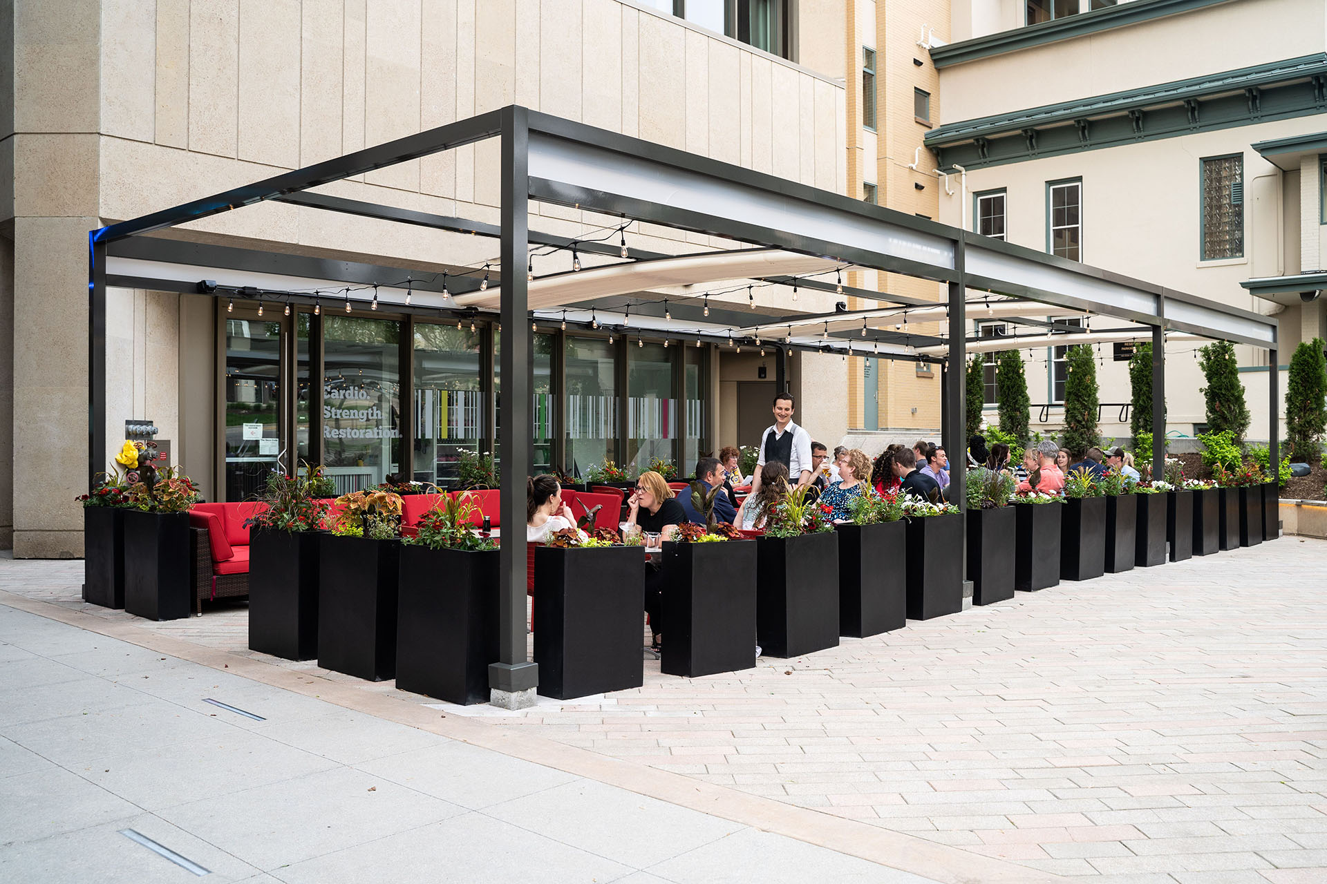 Gallery of Retractable Canopies, Custom Structure - RED Madison - 8