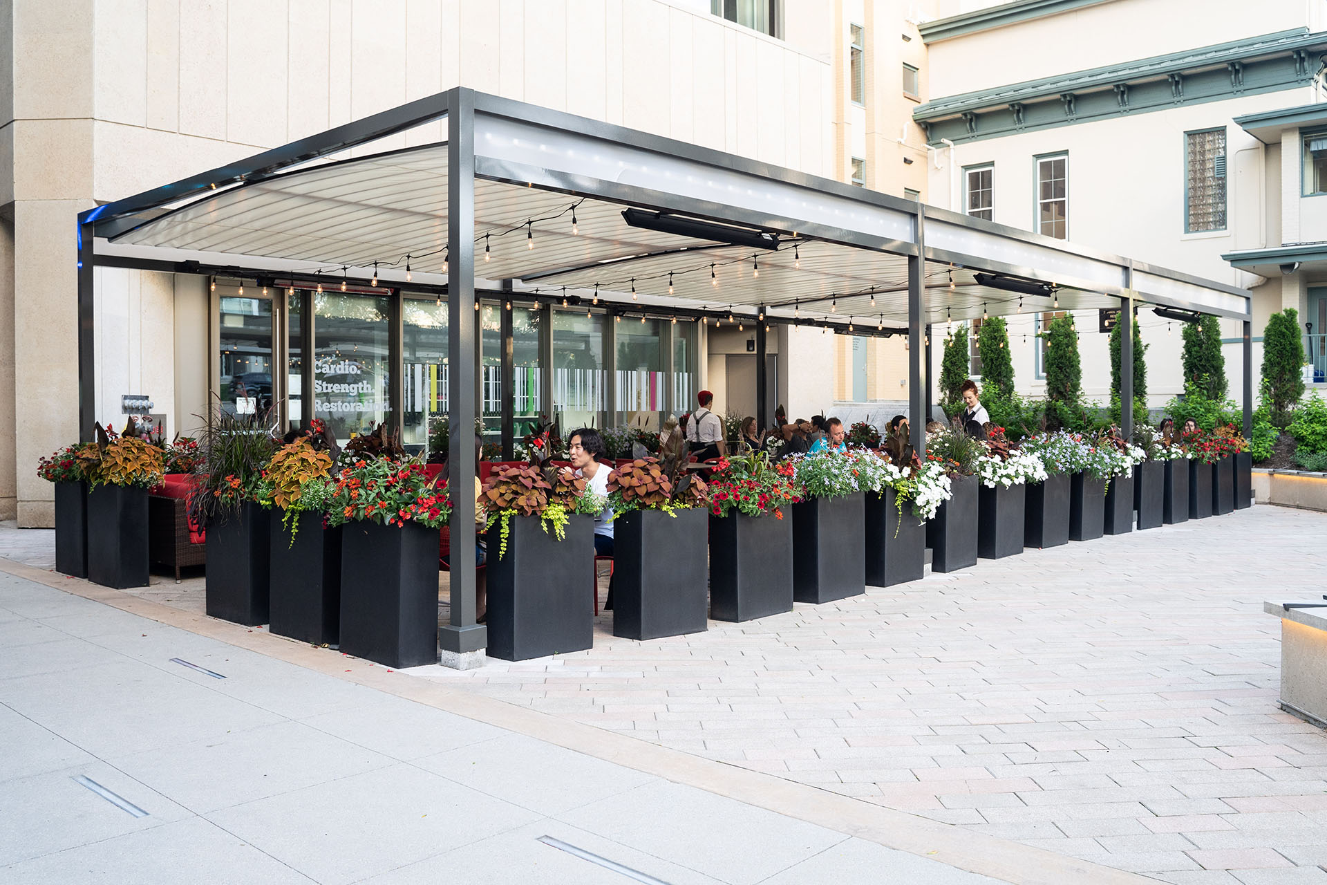 Gallery of Retractable Canopies, Custom Structure - RED Madison - 10