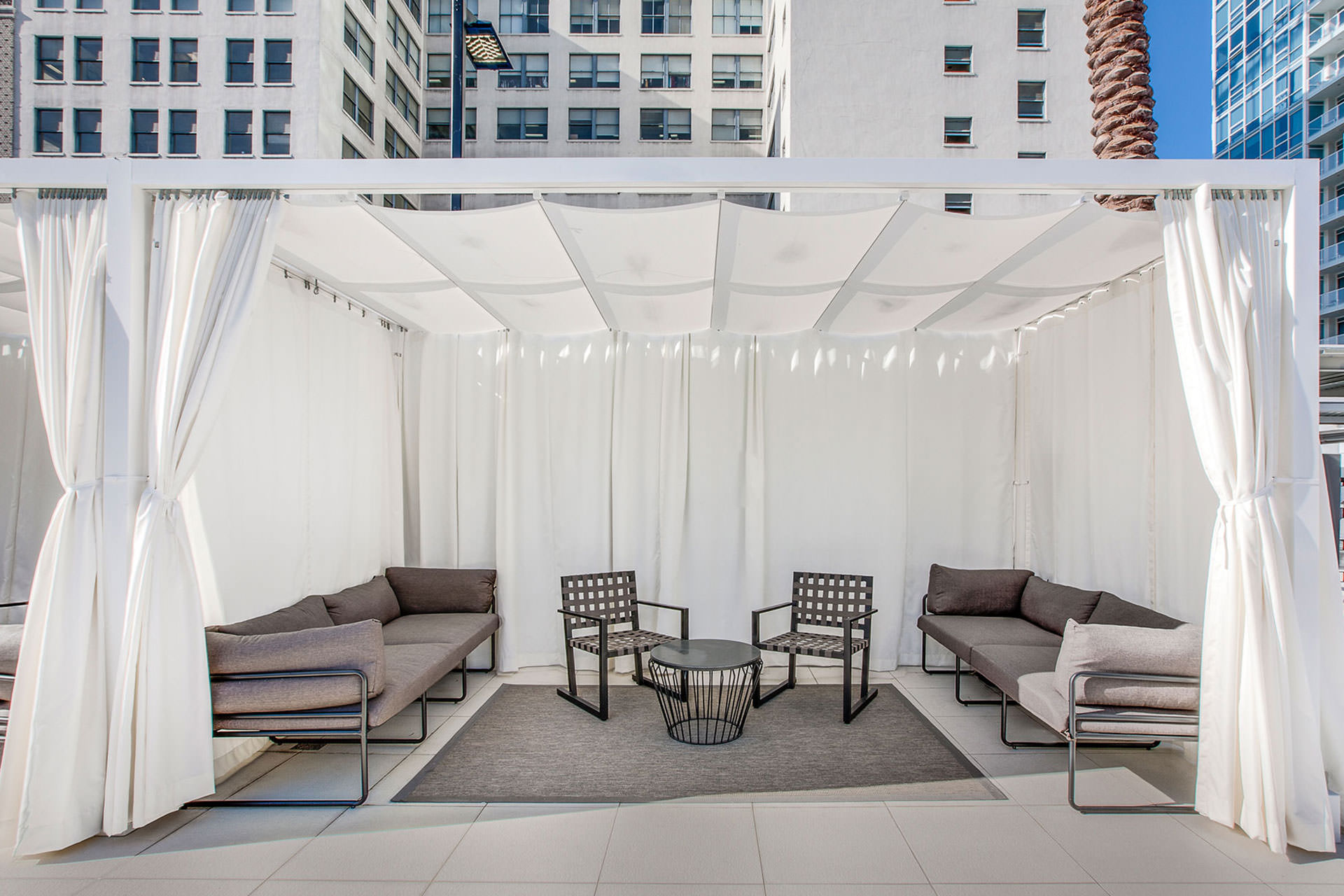 Gallery of Retractable Canopies, Custom Structures - Level Furnished ...