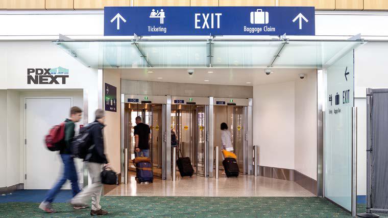 Gallery of Airport Security - Exit Lane Breach Control - 1