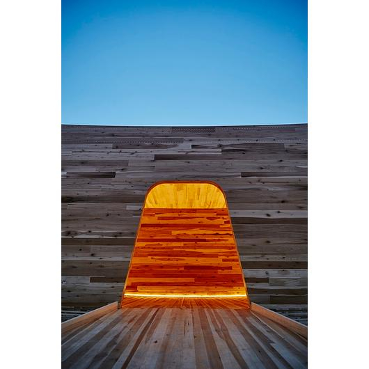 Galeria de Ángulos y placas clavadas para paneles CLT - 11