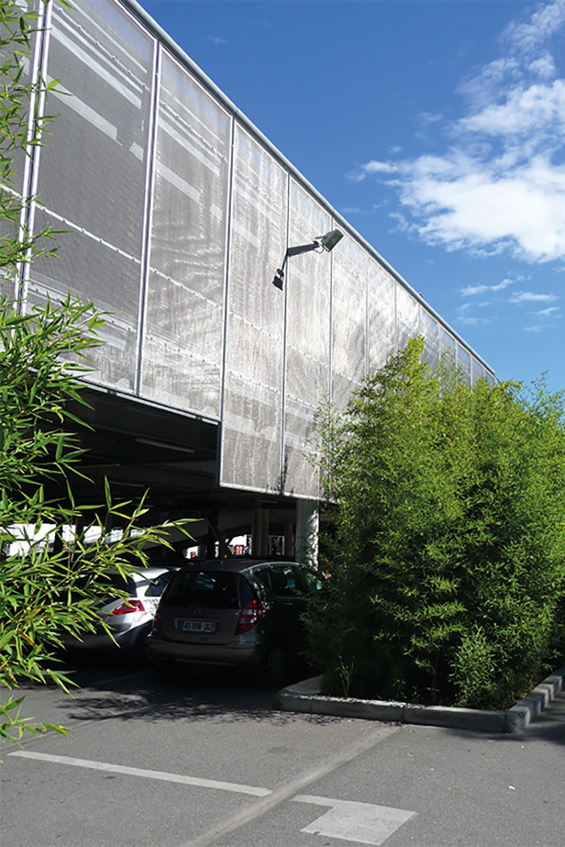 Gallery of Wire Mesh for Parking Facades - 2