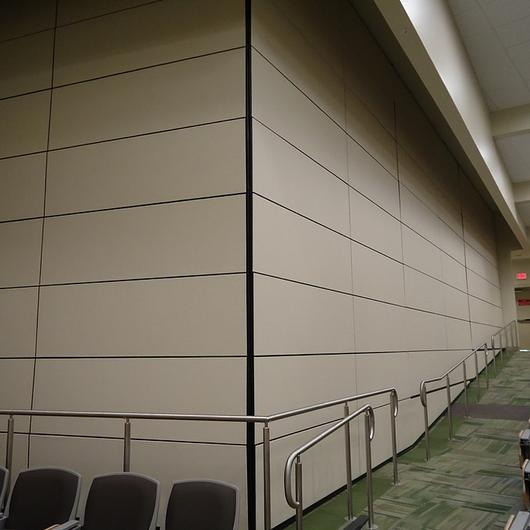 Retractable Walls - Stepped & Sloped Spaces from Skyfold