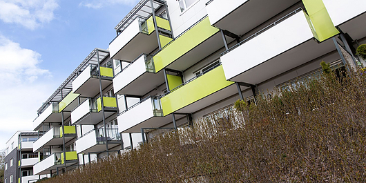 STENI Façade Panels in Residential Buildings from STENI