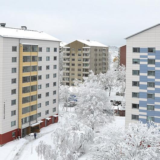 STENI Façade Panels in Residential Buildings from STENI