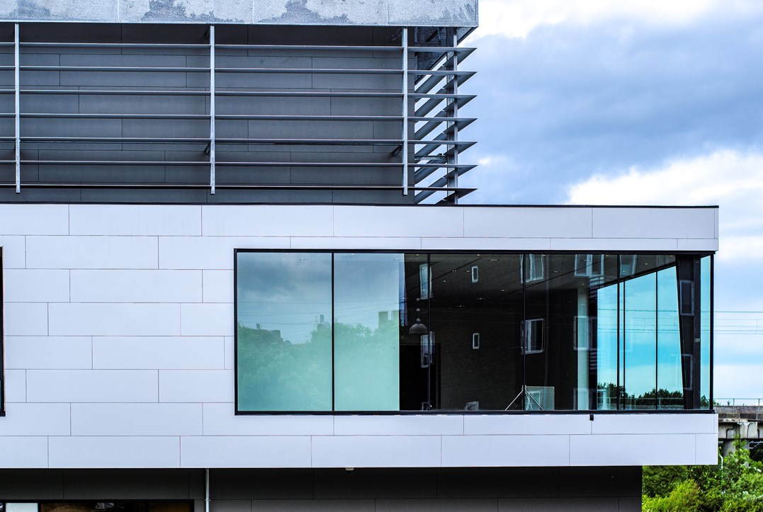 STENI Façade Panels in Commercial Buildings from STENI