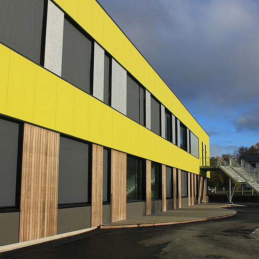 STENI Façade Panels in Educational Buildings from STENI