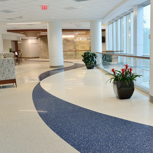 Anti-Bacterial Terroxy Resin Systems in Hospitals from Terrazzo & Marble