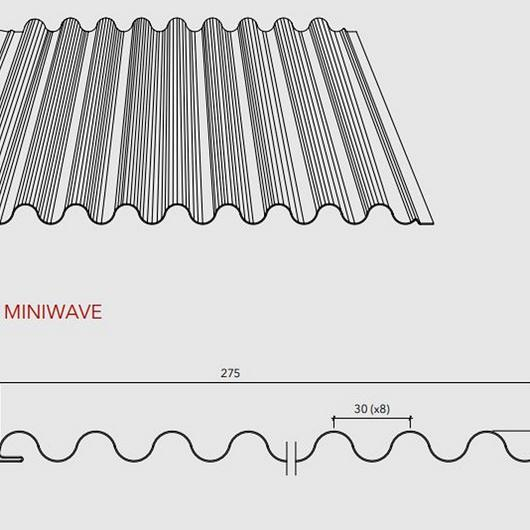 Galeria de Revestimiento metálico - Miniwave - 13