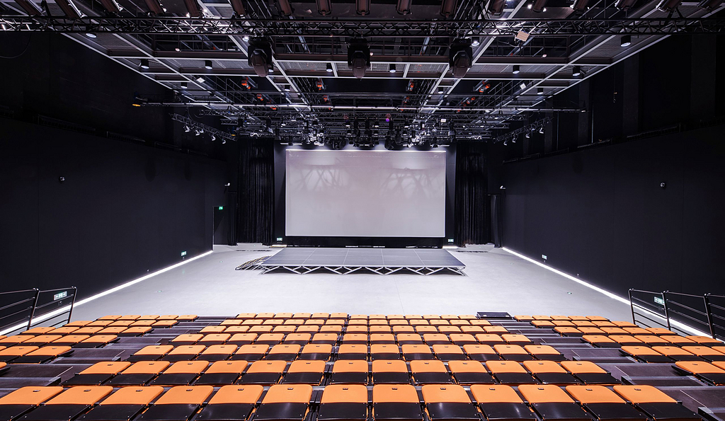 Acoustic Panel System in West Bund Museum from Kvadrat Acoustics