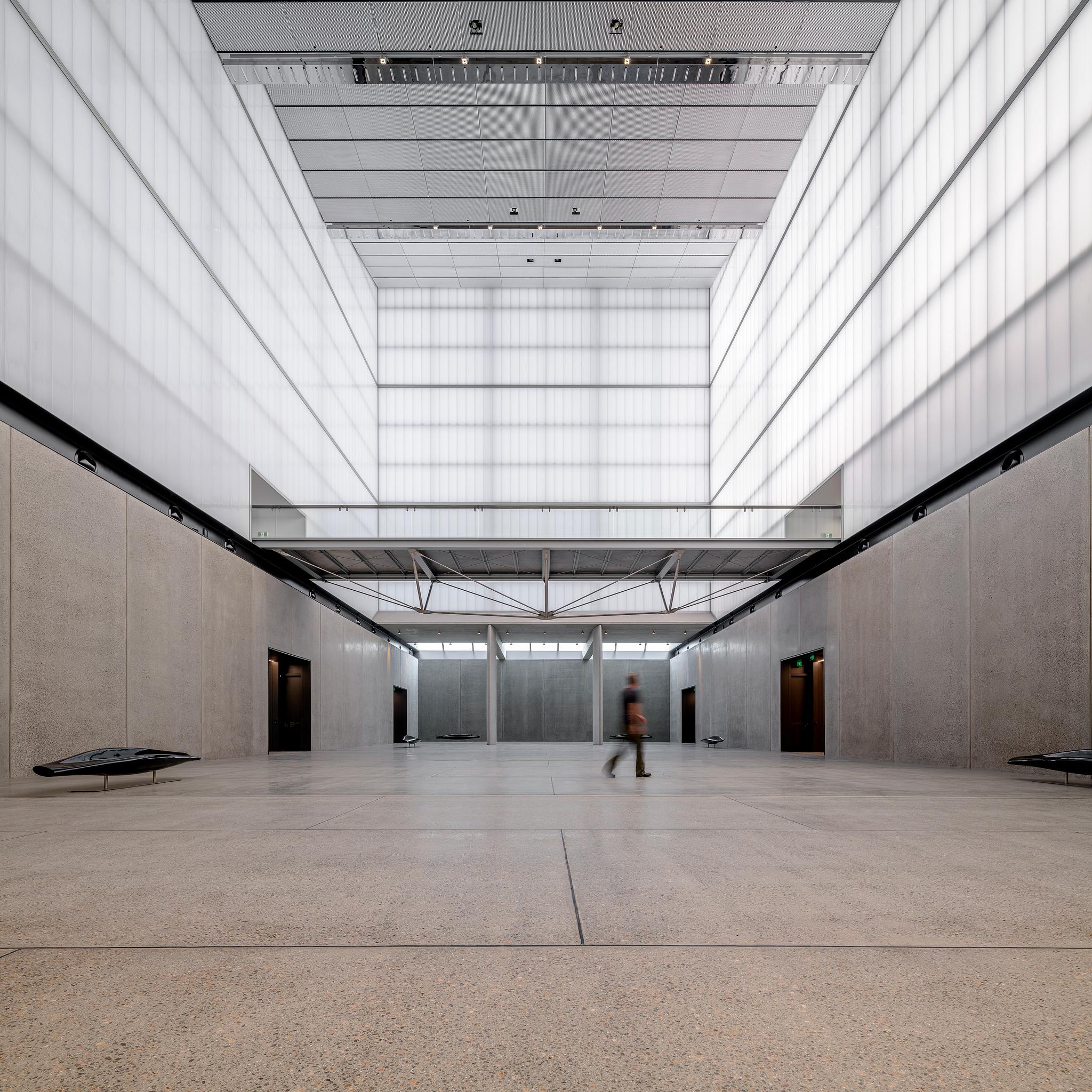 Translucent Building Elements in Dangrove Art Space from Rodeca