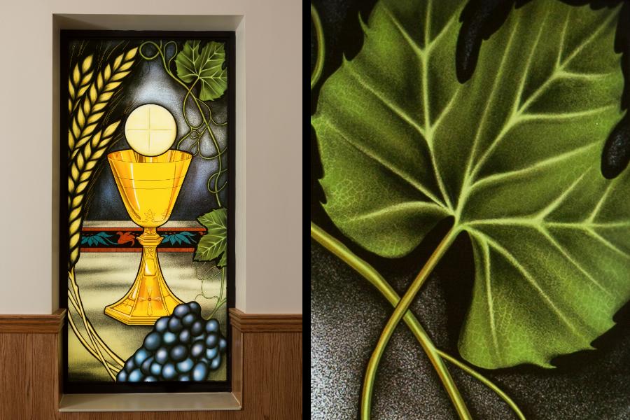 Gallery of Digital Ceramic Printed Stained Glass Effect - 4