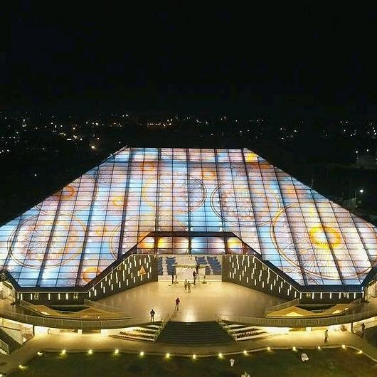 Digital Ceramic Printing in Roofs & Canopies from Dip-Tech