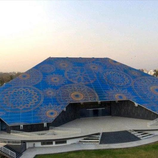 Digital Ceramic Printing in Roofs & Canopies from Dip-Tech