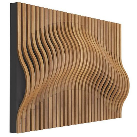Curved Timber Battens from Sculptform