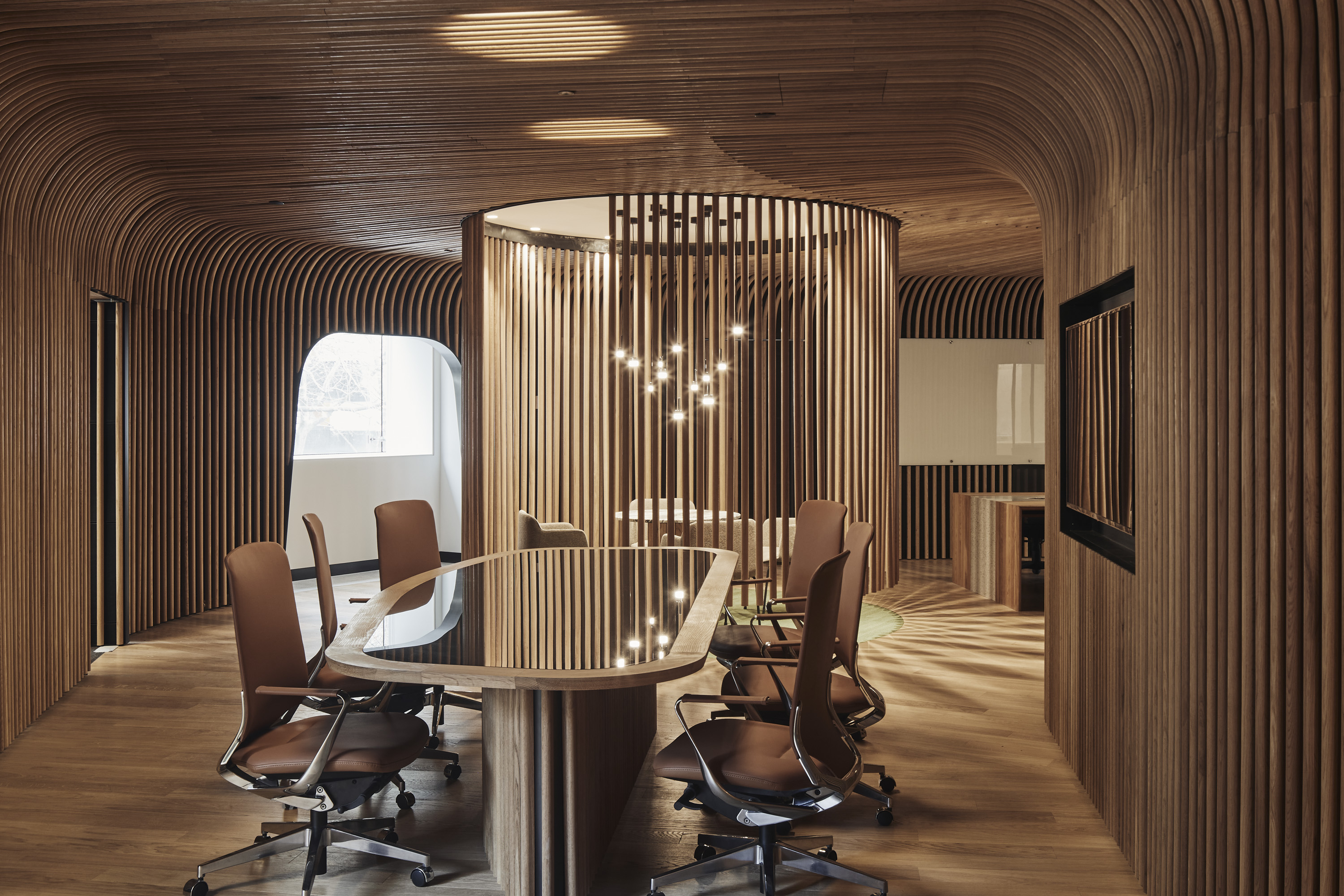 Gallery of Curved Timber Battens - 8