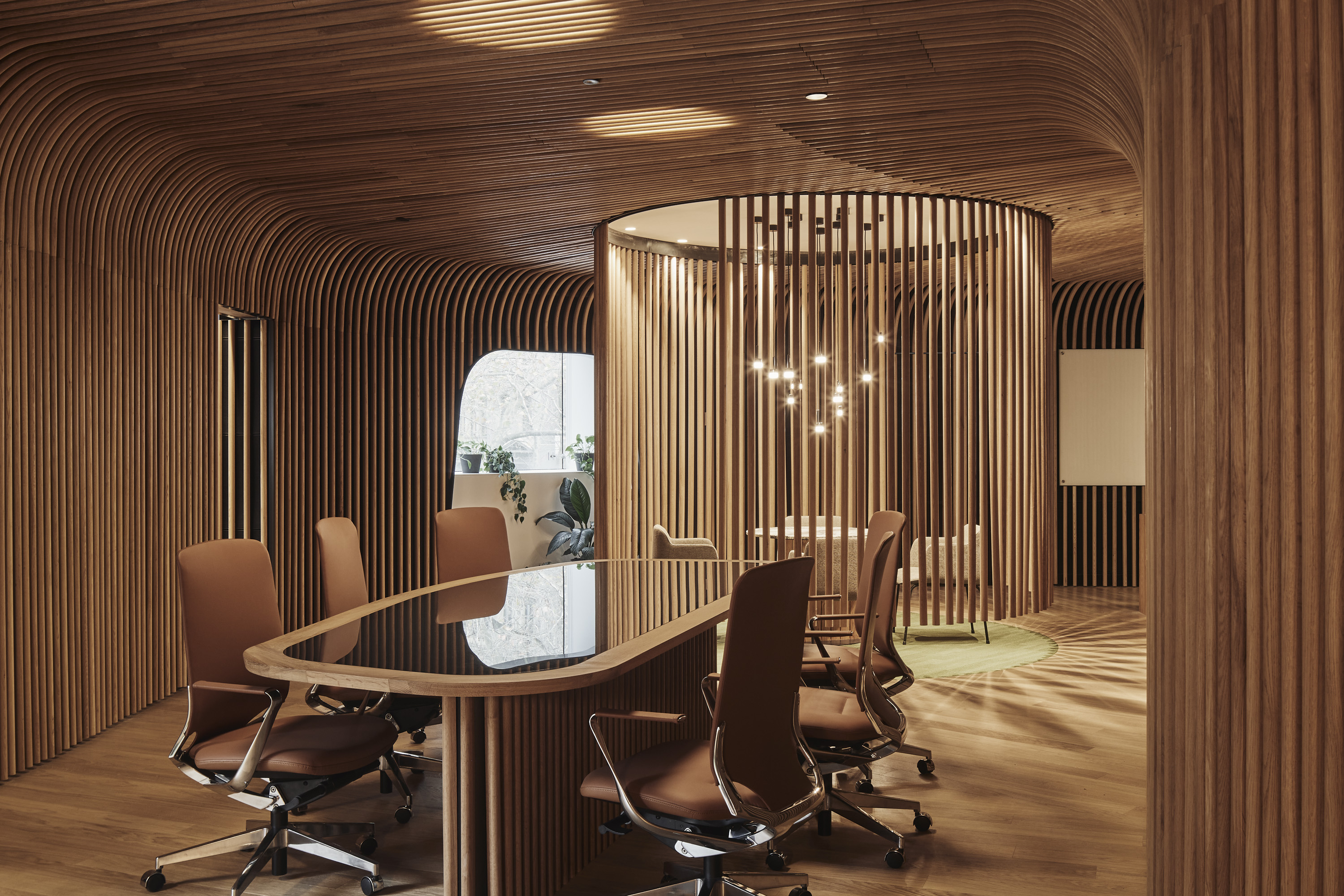 Gallery of Curved Timber Battens - 7