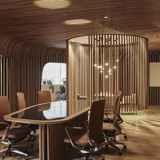 Gallery of Curved Timber Battens - 8