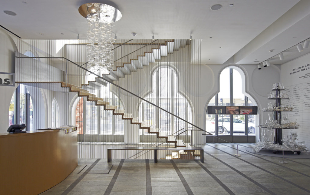 Cable Railing in NY Museum of Art and Design from Jakob