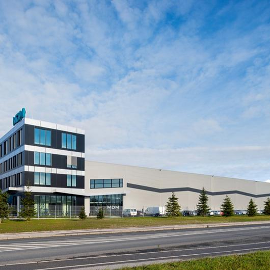 Trimoterm and Qbiss One in Warehouses from Trimo