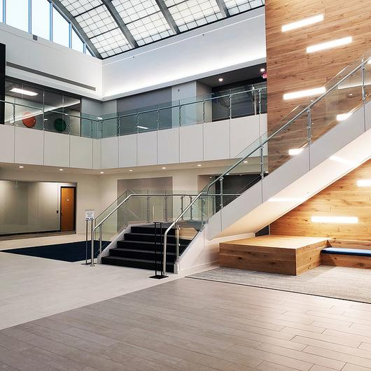 Interna-Rail® KLEAR Aluminum Railing from Hollaender