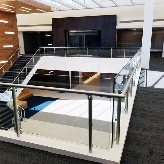 Interna-Rail® KLEAR Aluminum Railing from Hollaender