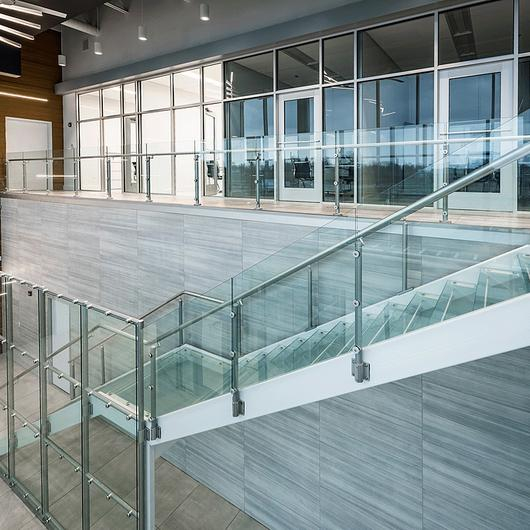 Interna-Rail® KLEAR Aluminum Railing from Hollaender