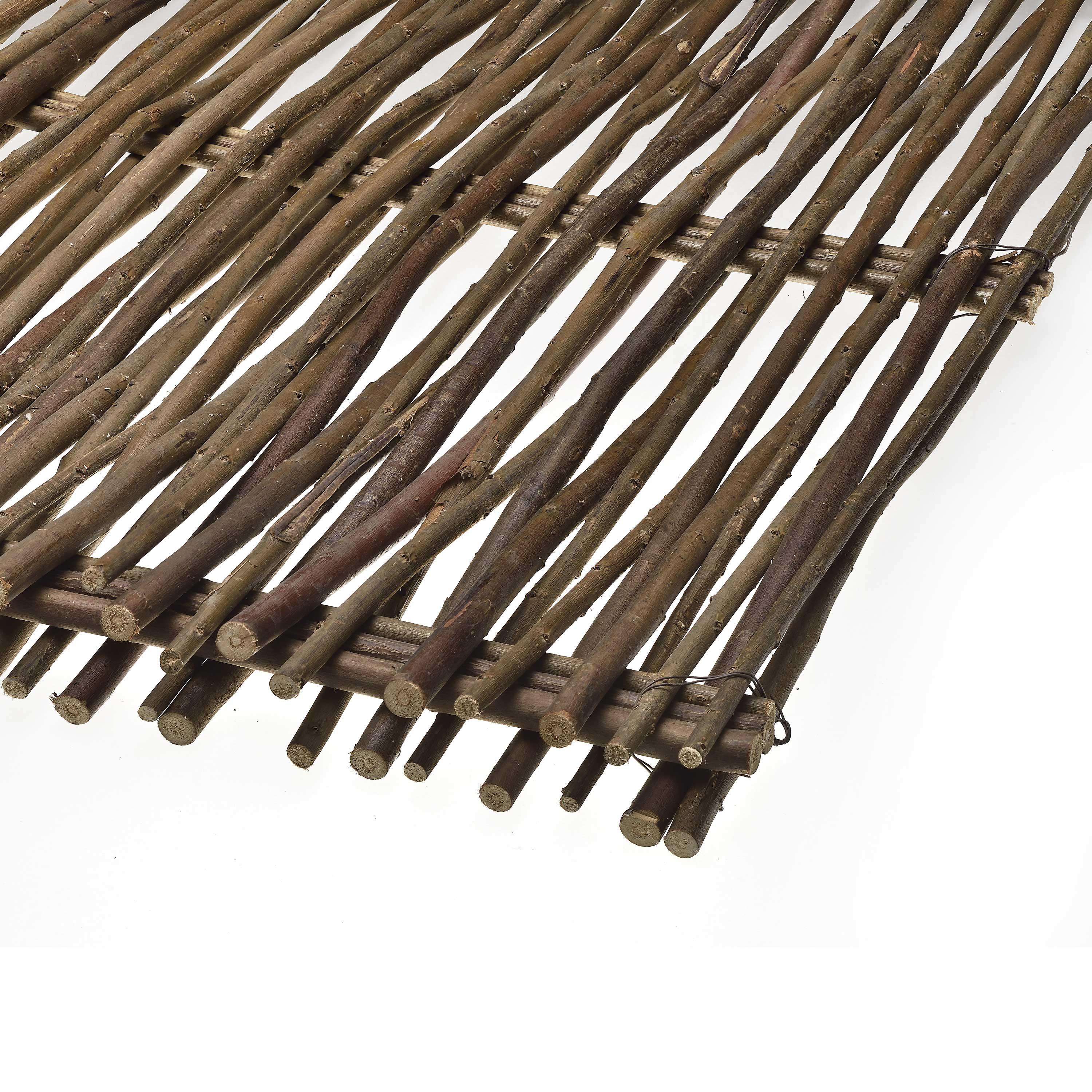 Gallery of Handwoven Panel - Natural Willow - 4